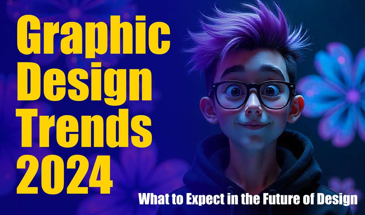 Top 10 Best Graphic Design Trends 2024 | designer logo